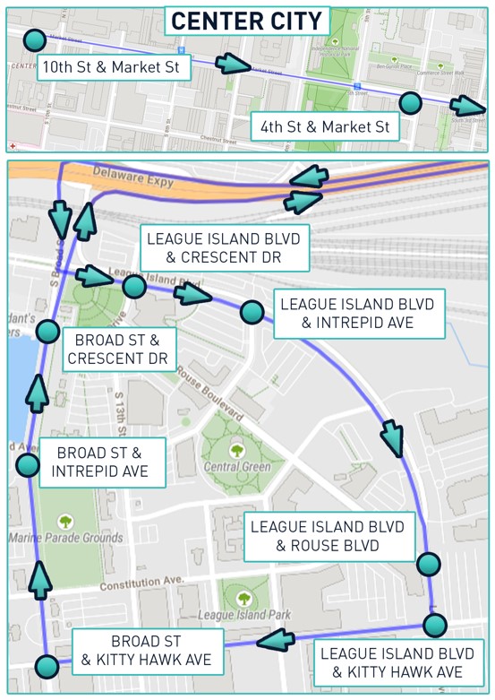 Updated Shuttle Stops on the Navy Yard Campus Effective January 8, 2024 ...