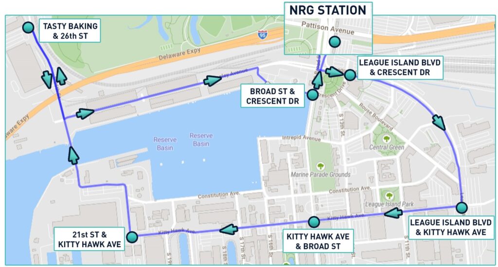 Updated Shuttle Stops on the Navy Yard Campus Effective January 8, 2024 ...