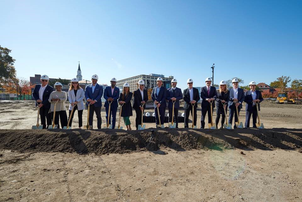 Groundbreaking on First Residential Buildings at Navy Yard - Navy Yard