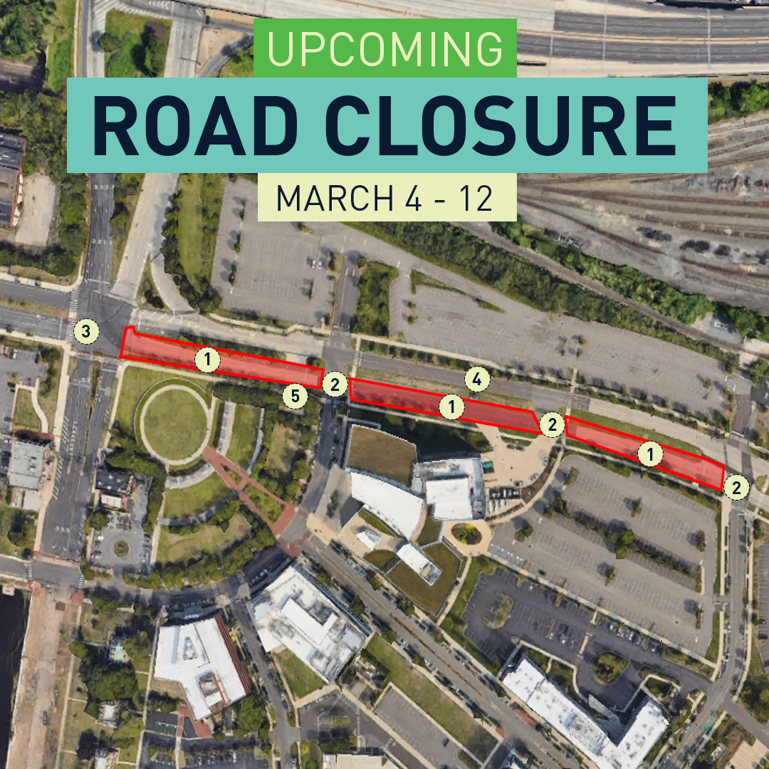 Upcoming Road Closure – League Island Blvd March 4-12 - Navy Yard